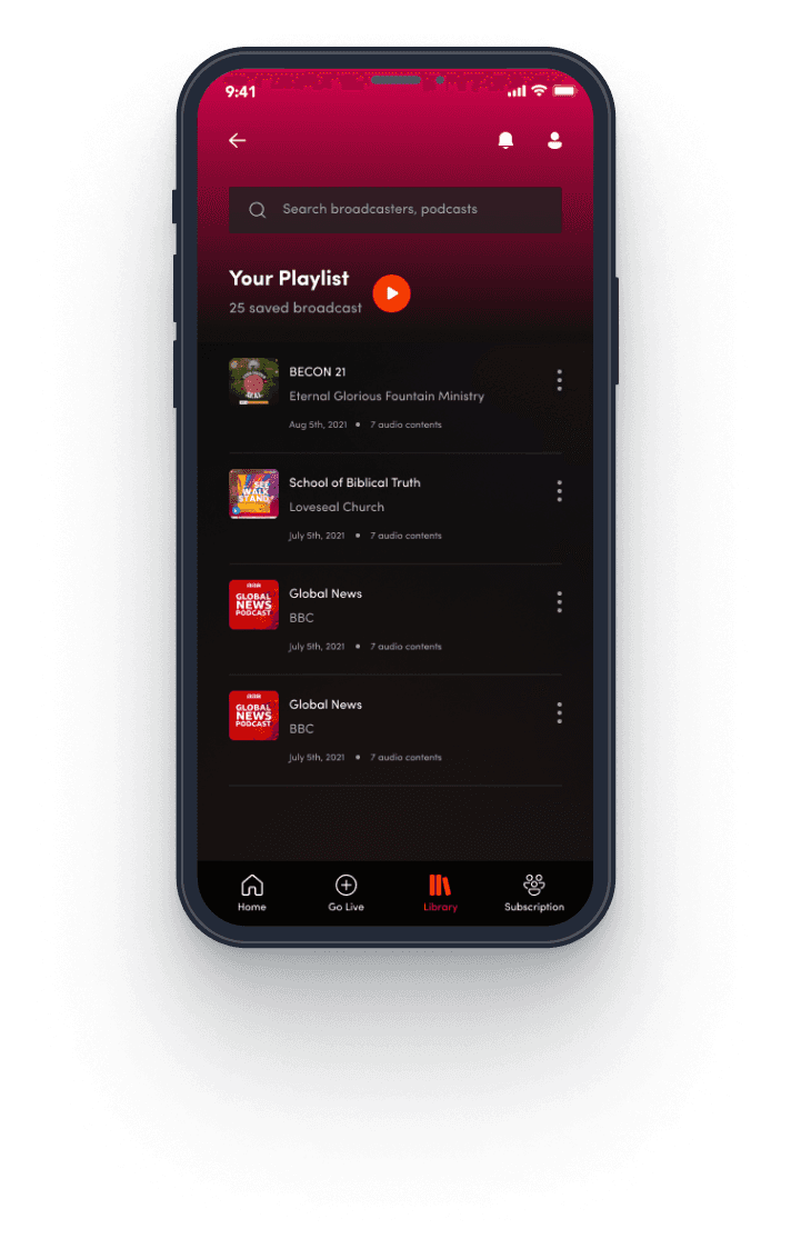 Waystream Listeners- Create Broadcast and Listen to Live Audio Content ...